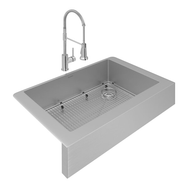 Zurn Elkay ECTRUF30179RFBC Crosstown 35 7/8" x 20 1/4" Stainless Steel ...