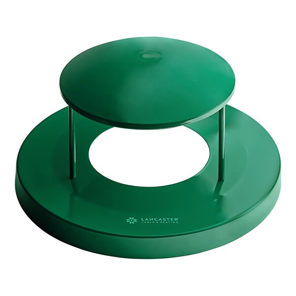 Lancaster Table & Seating Green Round Rain Bonnet Lid for 36 Gallon ...