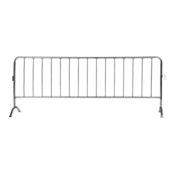 Vestil Heavy-Duty Stainless Steel Crowd Control Barrier with Curved ...