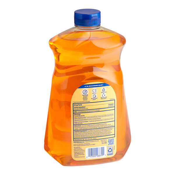 Dial Antibacterial Defense DIA17014 52 fl. oz. Gold Liquid Hand Soap Refill