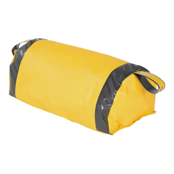 Vestil 24" Yellow Vinyl Dock Seal Draft Blocker DRAFT-24-YL