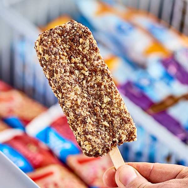 Blue Bunny Chocolate Eclair Frozen Dessert Bar 4 oz. - 24/Case