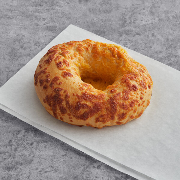 Just Bagels Authentic New York Jalapeno Cheddar Bagel 4 oz. - 48/Case