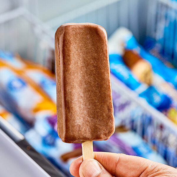 Blue Ribbon Fudge Ice Cream Bar 3 oz. - 48/Case