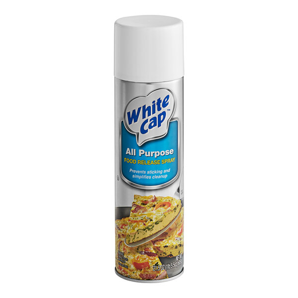 White Cap All-Purpose Food Release Spray 21.5 oz. - 6/Case