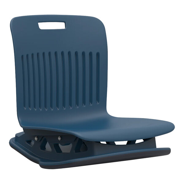 Virco Analogy Series ANFLROCK18 16" x 22" x 19" Navy Floor-Style ...