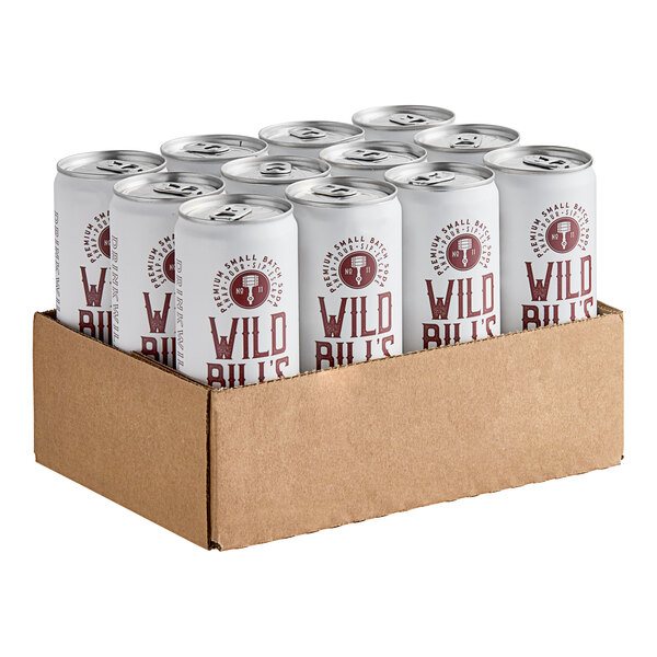 Wild Bill's Craft Beverage Co. Dr. Bill's Soda 12 fl. oz. - 12/Case