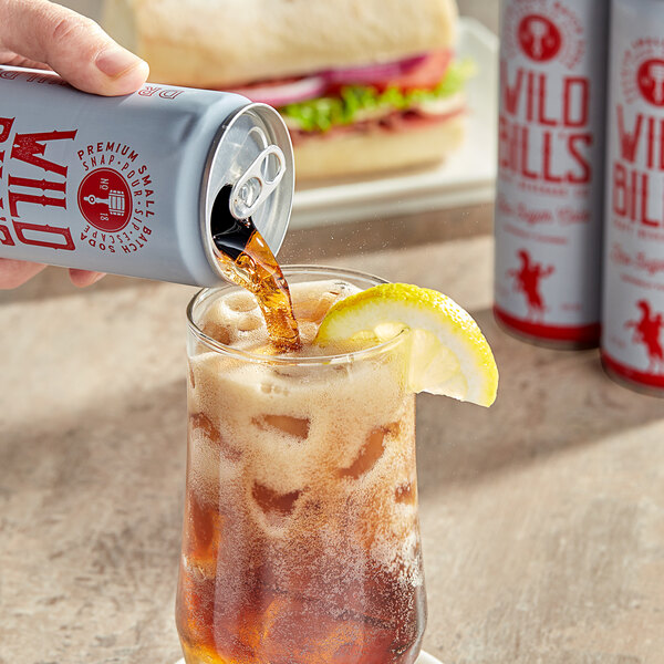 Wild Bill's Craft Beverage Co. Zero Sugar Cola Soda 12 fl. oz. - 12/Case