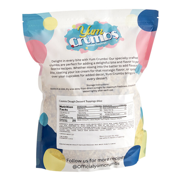 Yum Crumbs Cookie Dough Crumb Topping 4 lb.