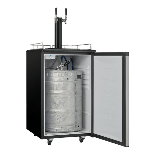 BEER DISPENSER DUALTAP 5.4 CF W/C02 TANK