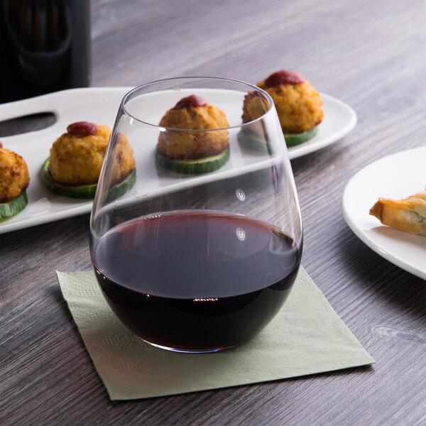 Reserve by Libbey Renaissance Stemless 18 oz. Red Wine Glass - Sample