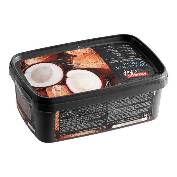 Andros Chef Sweetened Coconut Puree 2.2 lb. - 6/Case