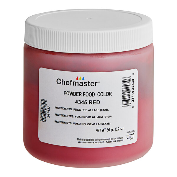 Chefmaster Red Dry Powder Food Color 90 Gram