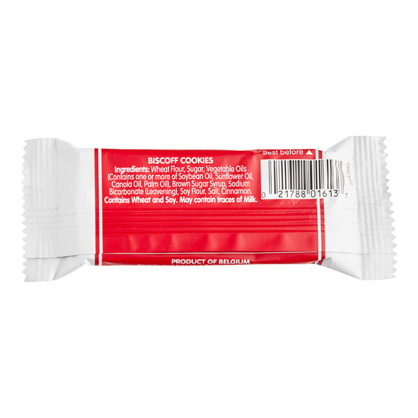 Lotus Biscoff 2-Count Individually Wrapped Cookie Pack - 60/Case