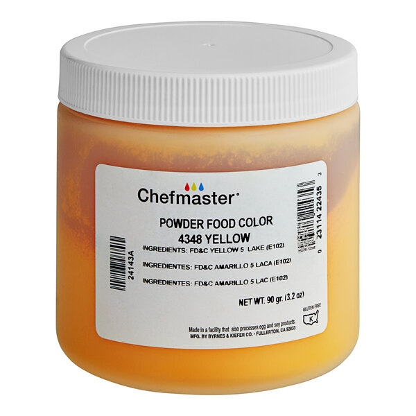 Chefmaster Yellow Dry Powder Food Color 90 Gram