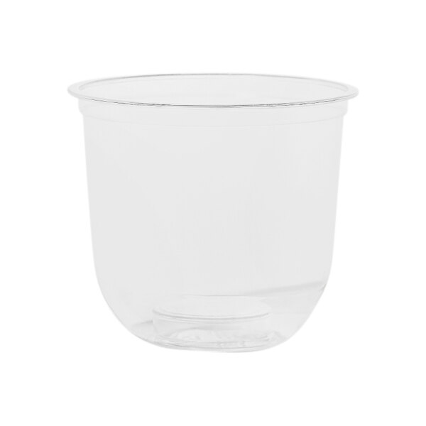 Tossware Natural 6 oz. Customizable Plant-Based PLA Plastic Rounded ...