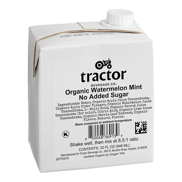 Tractor Beverage Co. Organic Watermelon Mint NSA Beverage 8.5:1 ...