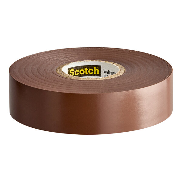 3M Scotch™ 35 70006982469 0.75" x 66' Brown Vinyl Electrical Tape