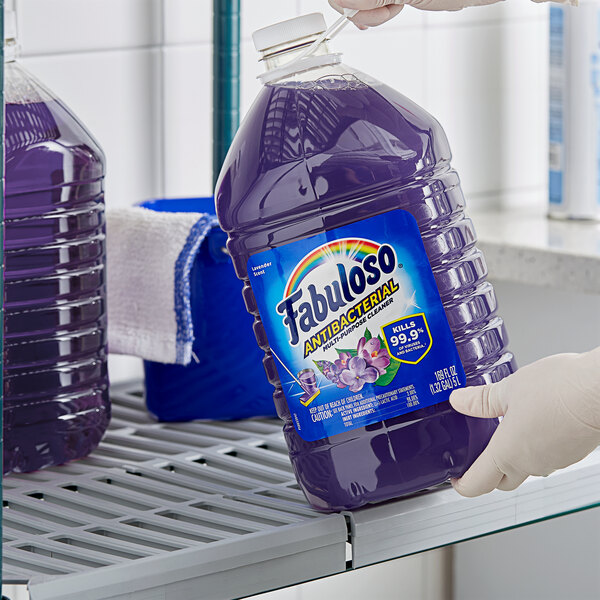 Fabuloso CPC99507 169 oz. Lavender Scent Antibacterial Multi-Purpose ...