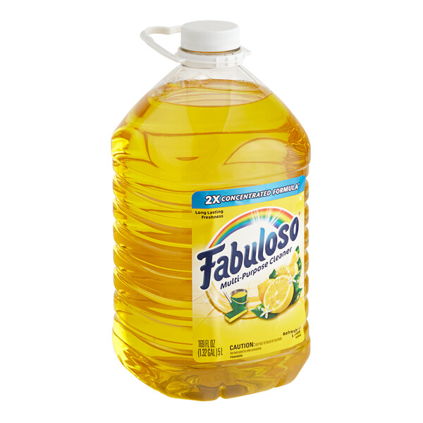 Fabuloso CPC96987EA 169 oz. Concentrated Formula Lemon Scent Multi ...