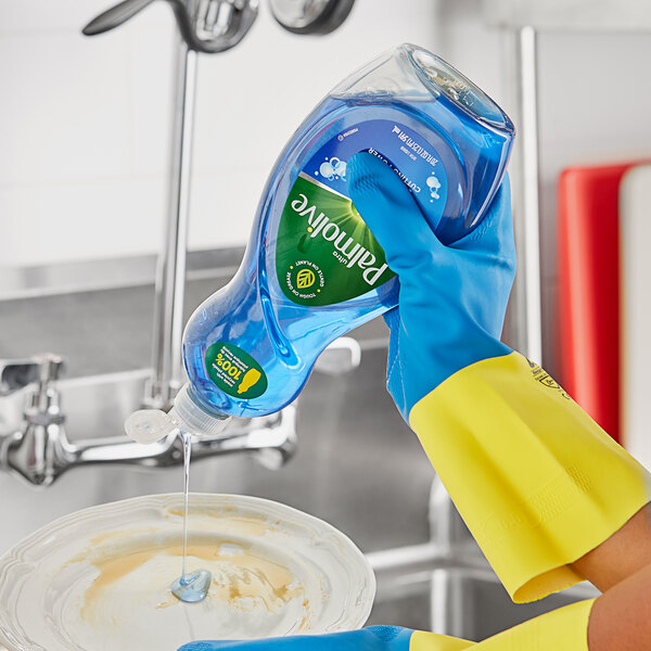 Palmolive Ultra Oxy Plus CPC45041 20 oz. Unscented Dishwashing Liquid ...