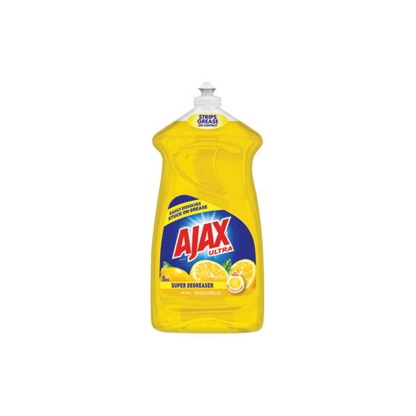 Ajax Ultra CPC49861 52 oz. Lemon Scent Dish Detergent - 6/Case