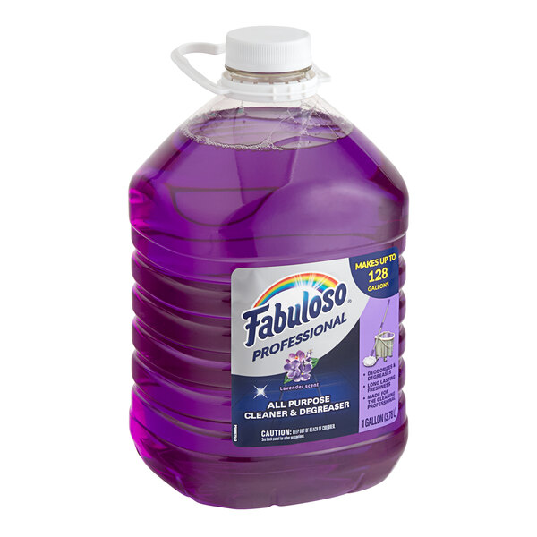 Fabuloso Professional CPC05253EA 1 Gallon Lavender Scent All-Purpose ...