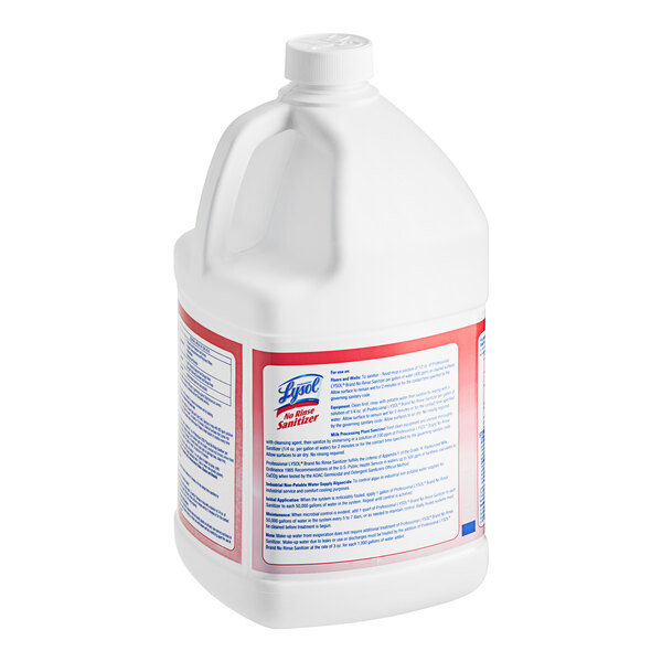 Lysol RAC74389 1 Gallon No-Rinse Concentrated Sanitizer