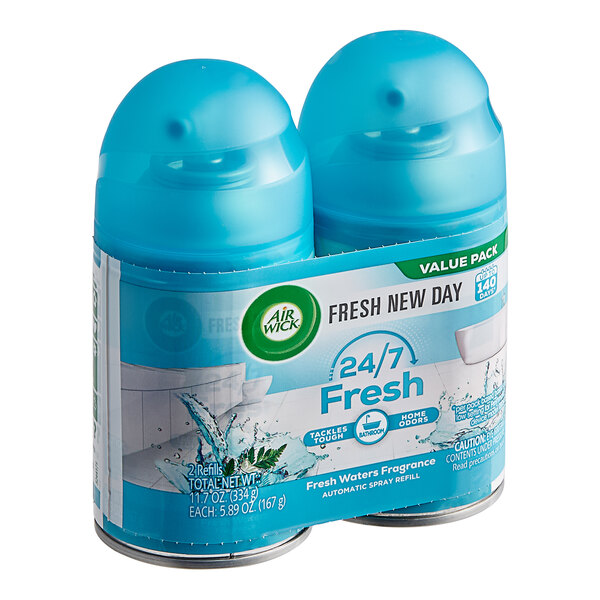 Air Wick RAC82093CT 5.89 oz. Fresh Waters Scented Fragrance Refill Canister