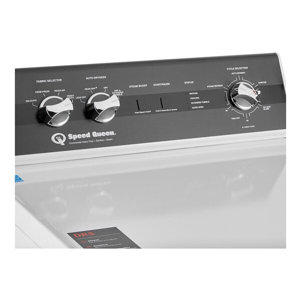 Speed Queen DR5004WE 7 cu. ft. 27" Front Load Electric Dryer with Rear ...