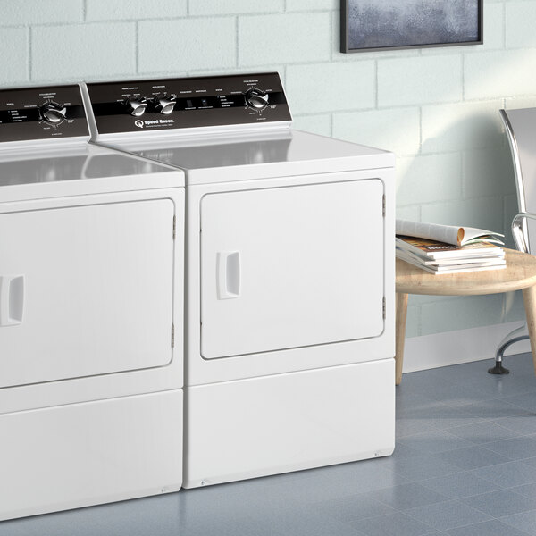 Speed Queen DR5004WE 7 cu. ft. 27" Front Load Electric Dryer with Rear ...