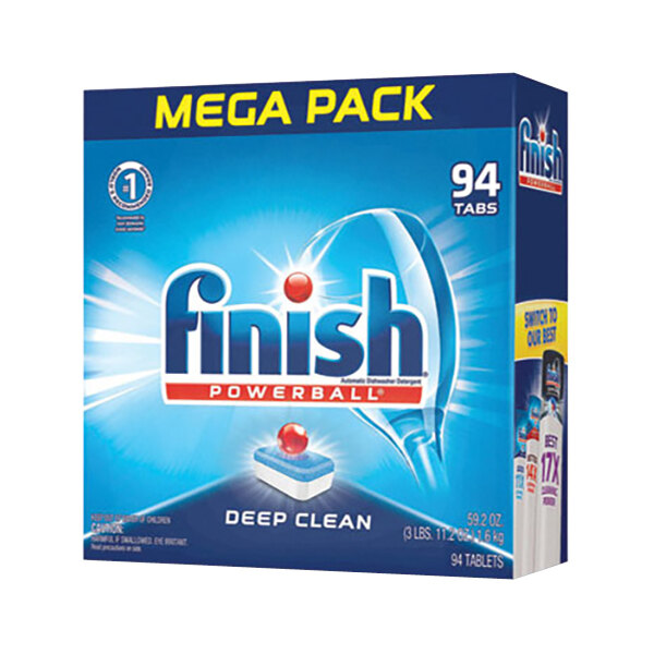 Finish RAC97330CT 94-Count Powerball Deep Clean Dishwasher Detergent ...