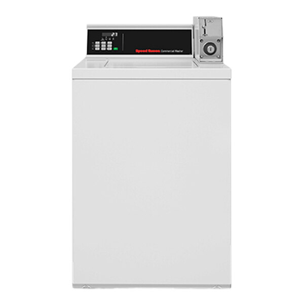 Speed Queen TV4000WN 3.19 cu. ft. 27" Top Load Commercial Washer - Coin ...