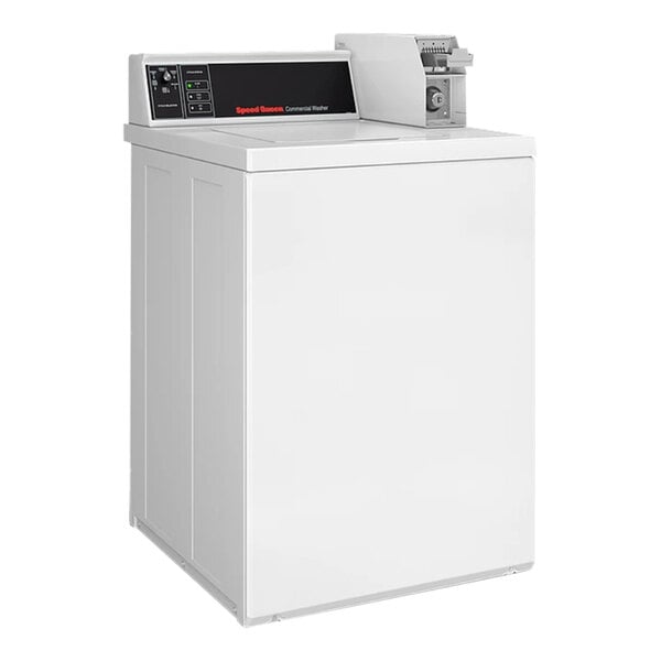 Speed Queen TV4000WN 3.19 cu. ft. 27" Top Load Commercial Washer - Coin ...