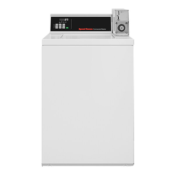 Speed Queen TV6000WN 3.19 cu. ft. 27" Top Load Commercial Washer - Coin ...