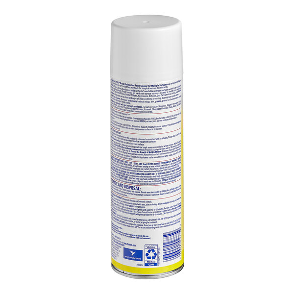 Lysol RAC02775CT 24 oz. Foam Cleaner and Disinfectant