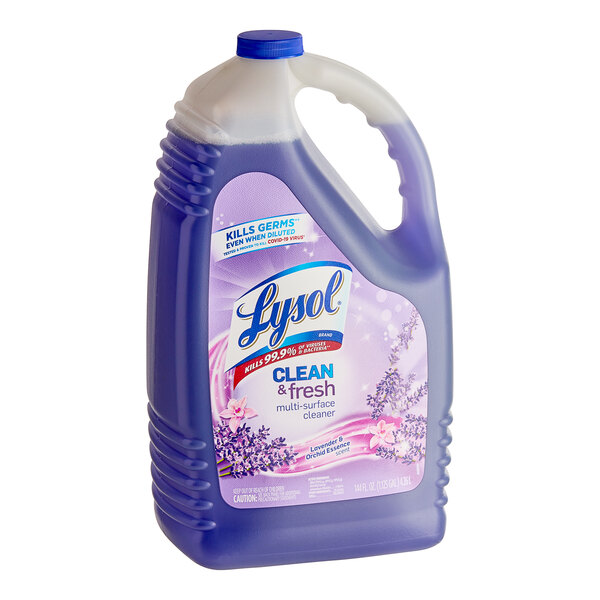 Lysol RAC88786 144 oz. Lavender and Orchid Essence Scent Multi-Surface ...