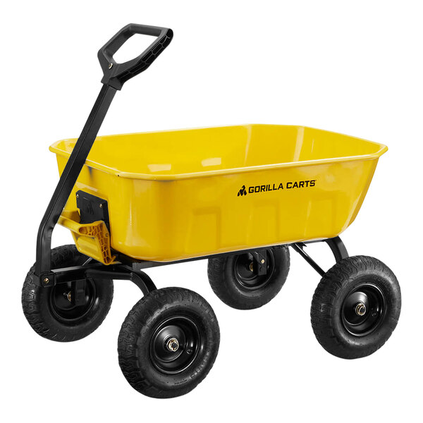 Gorilla GCSD-8 1,200 lb. Steel Dump Cart