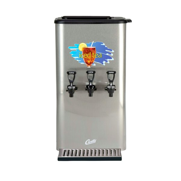 Curtis TCC3 3 Gallon Triple Faucet Tea Concentrate Dispenser with ...