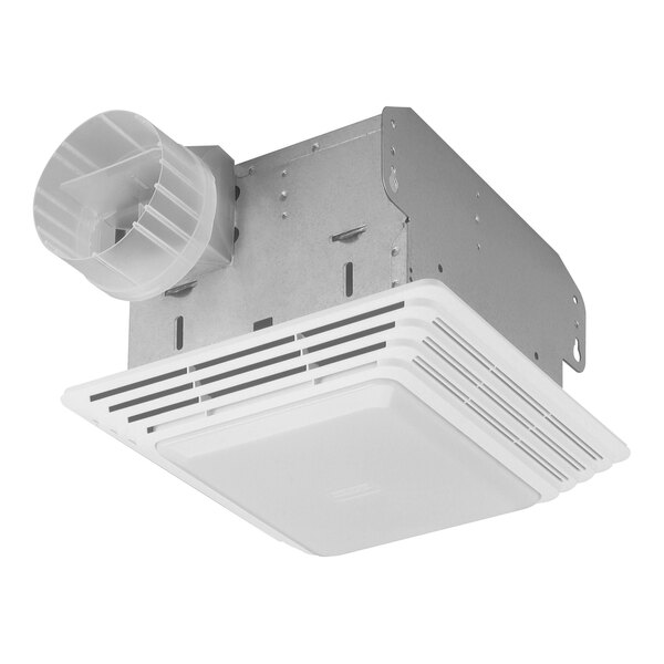 Broan Economy Series Heavy-Duty Bathroom Ventilation Fan with Light ...