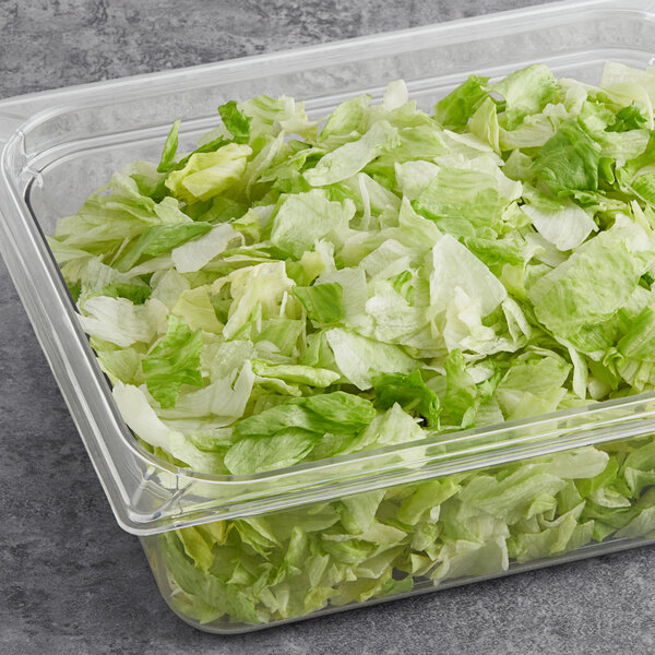 Romaine and Iceberg Lettuce Chopped Salad Mix 5 lb. - 4/Case