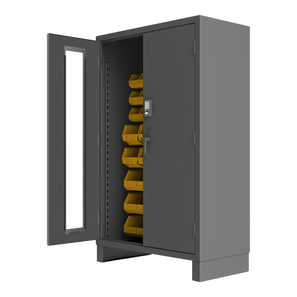 Durham Mfg 48" x 24" x 78" 14 Gauge Steel Access Control Storage ...