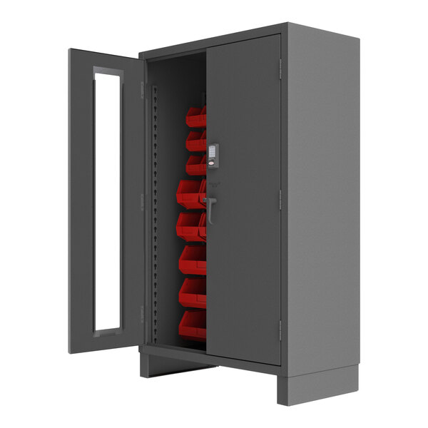 Durham Mfg 48" x 24" x 78" 14 Gauge Steel Access Control Storage ...