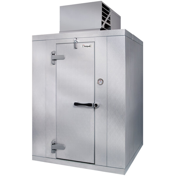 Kolpak QS7-068-FT 6' x 8' x 7' 6" Indoor Walk-In Freezer with Aluminum ...