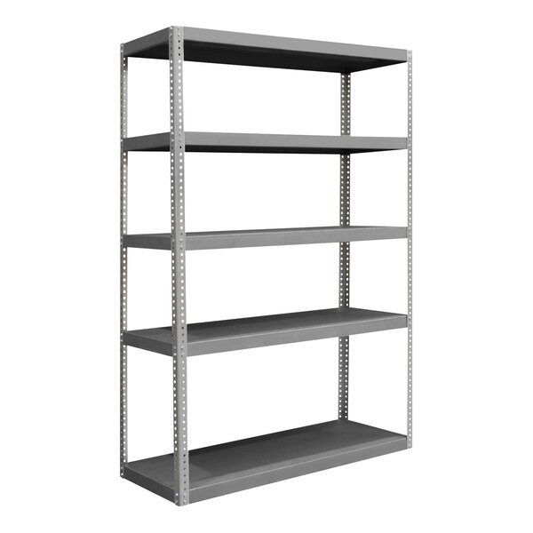 Durham Mfg 48" x 24" x 72" 5-Shelf Heavy-Duty Shelving HDS-244872-95