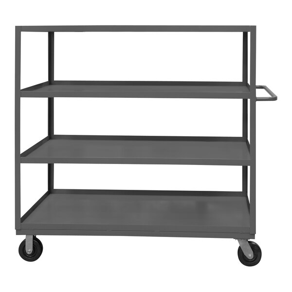 Durham Mfg 24" x 48" 14 Gauge Steel 4-Shelf Stock Cart RSC-2448-4-3K-95 ...