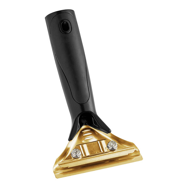 Ettore Master 1339 Brass Squeegee Handle with Quick Release and Rubber Grip