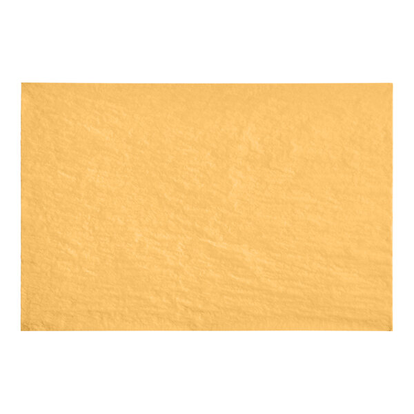 SatinWrap 20" x 30" 10 lb. Goldenrod Tissue Paper Sheets 2030-7100 ...