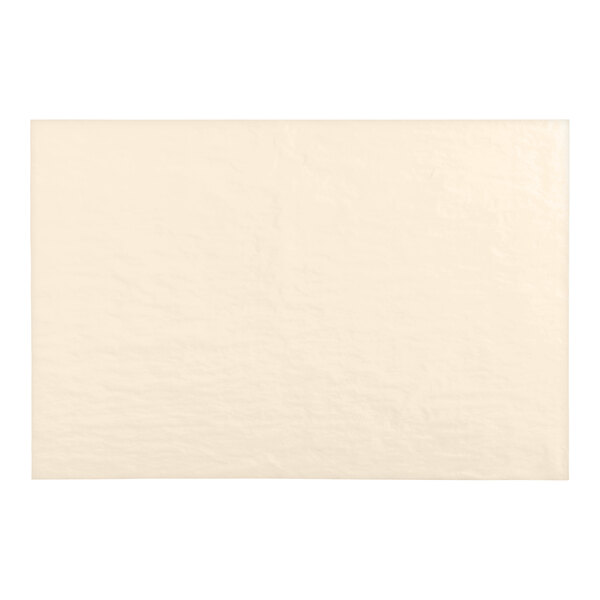 SatinWrap 20" x 30" 10 lb. Ivory Tissue Paper Sheets 2030-0110 - 480/Pack
