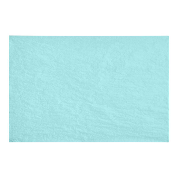 SatinWrap 20" x 30" 10 lb. Light Blue Tissue Paper Sheets 2030-1900 ...